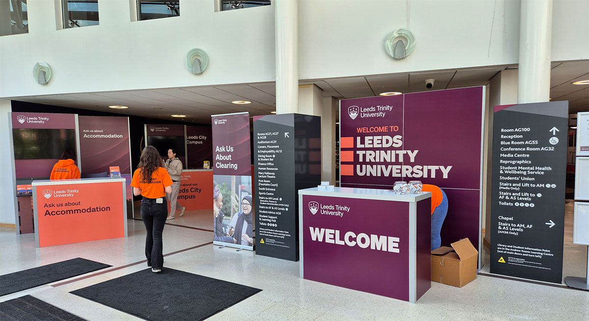 Leeds Trinity University’s Clearing 2024 Events